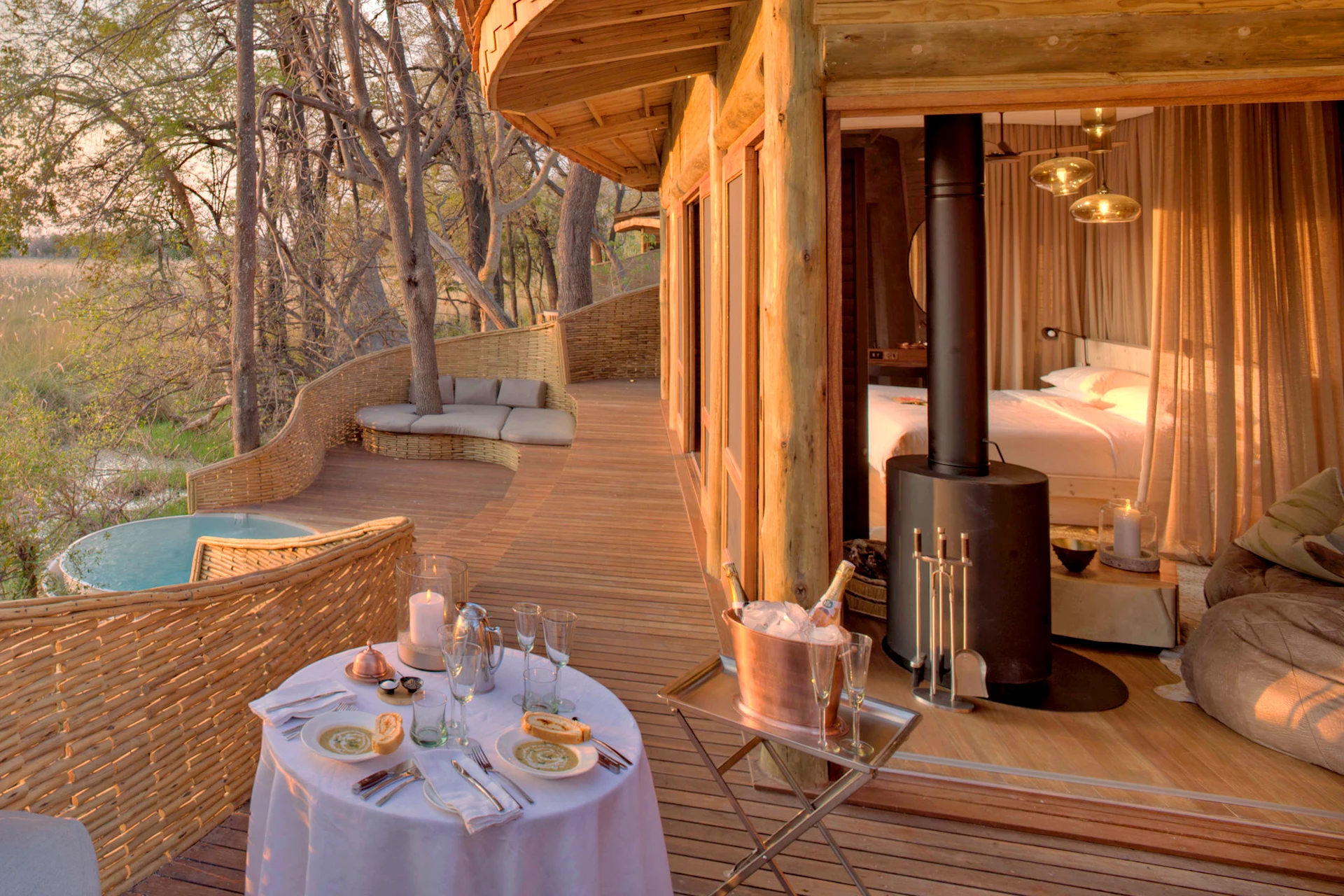 andBeyond Sandibe Okavango Safari Lodge, Botswana | Africa Travel Designers